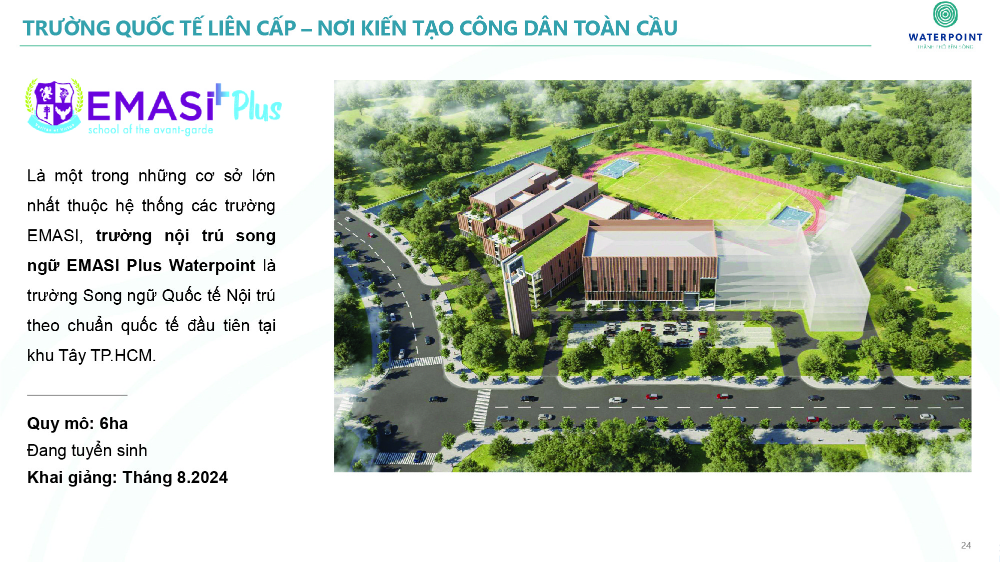 Học phí trường Emasi Plus Waterpoint? Ưu đãi KHỦNG 11/2025